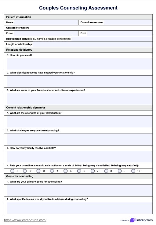 Intake Assessment Example Free PDF Download Intake Assessment Example Free PDF Download