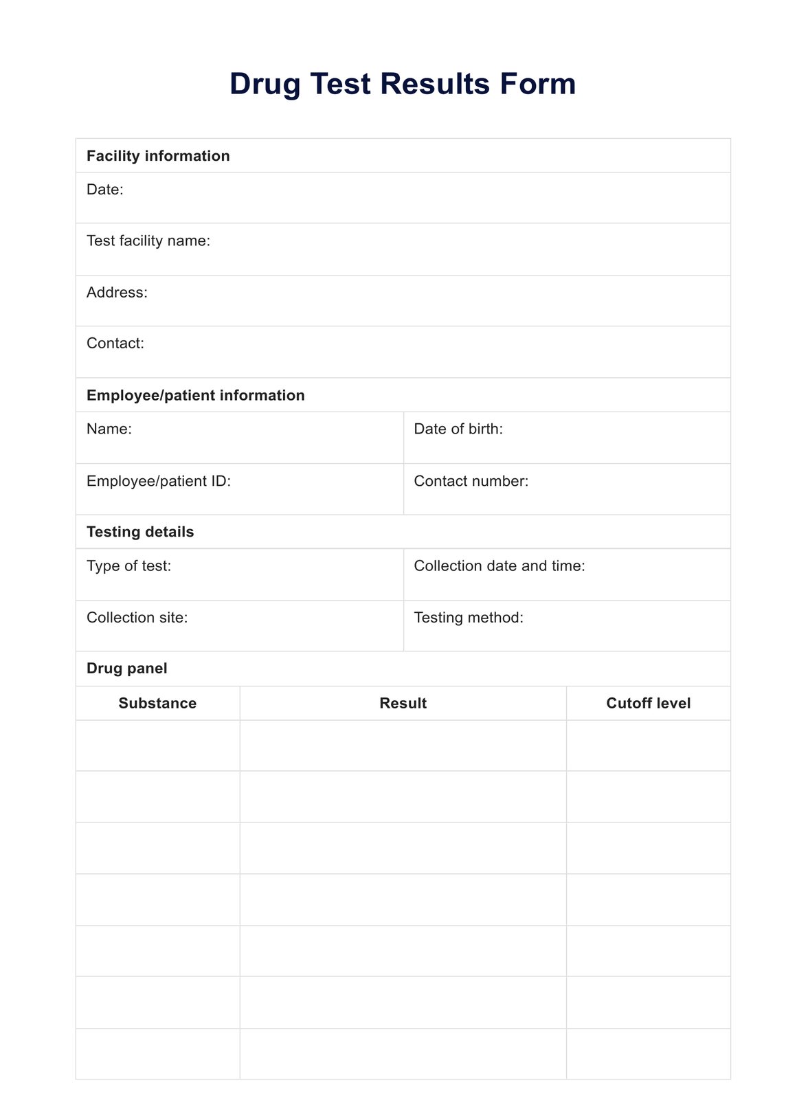 Historia ClÍnica | Ejemplo para Editar en PDF Gratis 2024