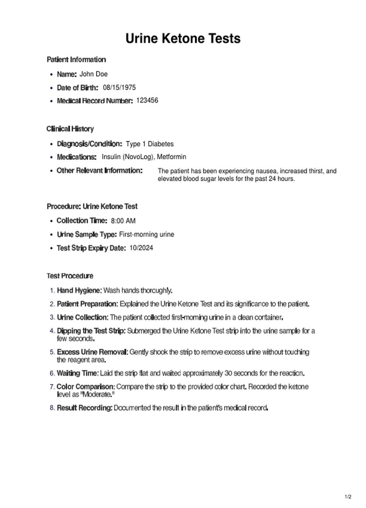 Kidney Stone Analysis & Example | Free PDF Download
