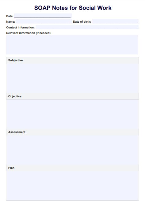 SOAP Notes For Physical Therapy Template & Example | Free PDF Download