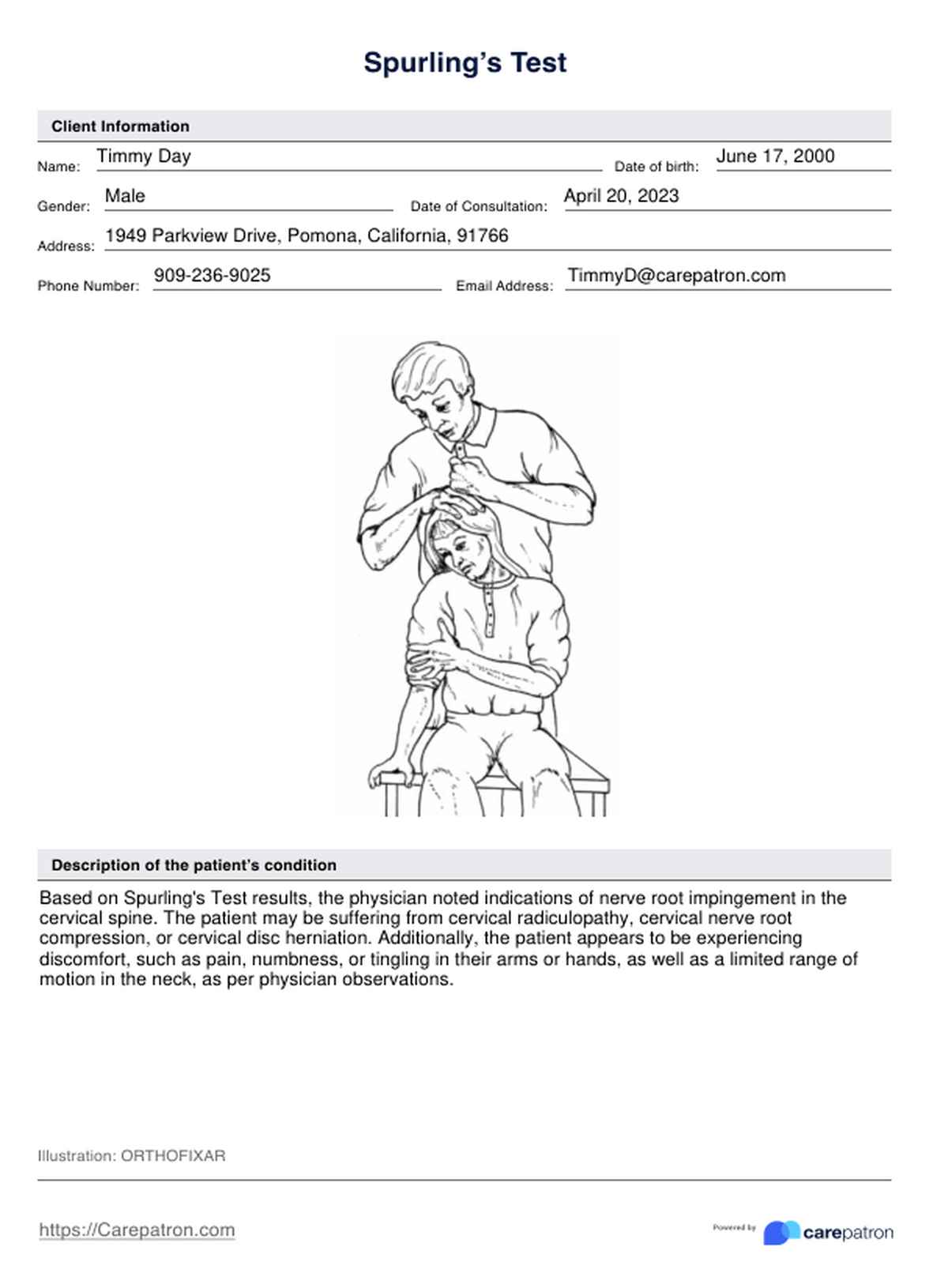 Spurlings Test And Example Free Pdf Download 0284